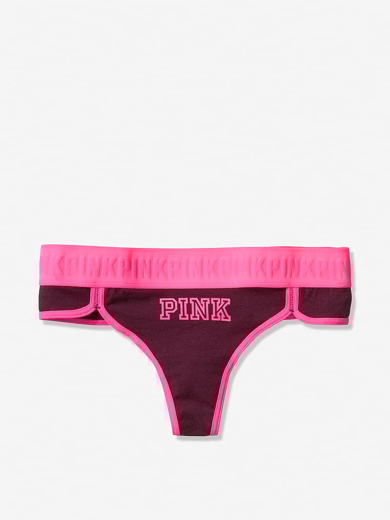 VictoriasSecret Logo Thong - 11116569-3Z22