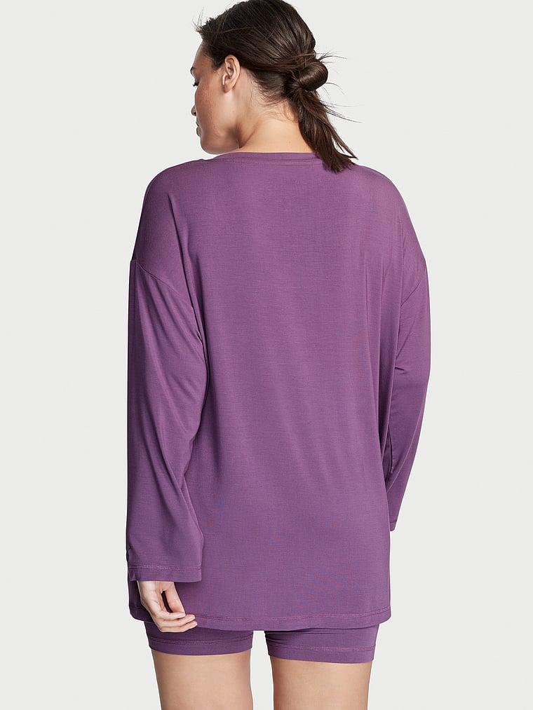 Buy Modal Sleepshirt and Bike Shorts Set, - Order undefined online ...