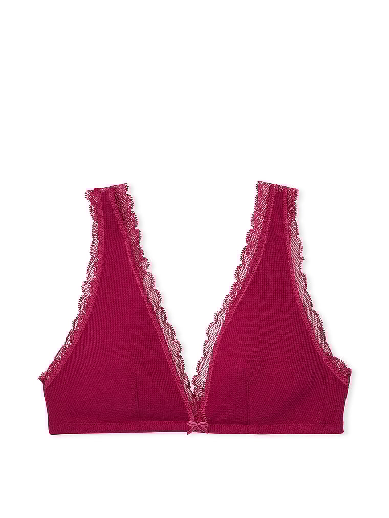 Buy Waffle Wireless Lounge Bra, - Order undefined online - Victoria's ...