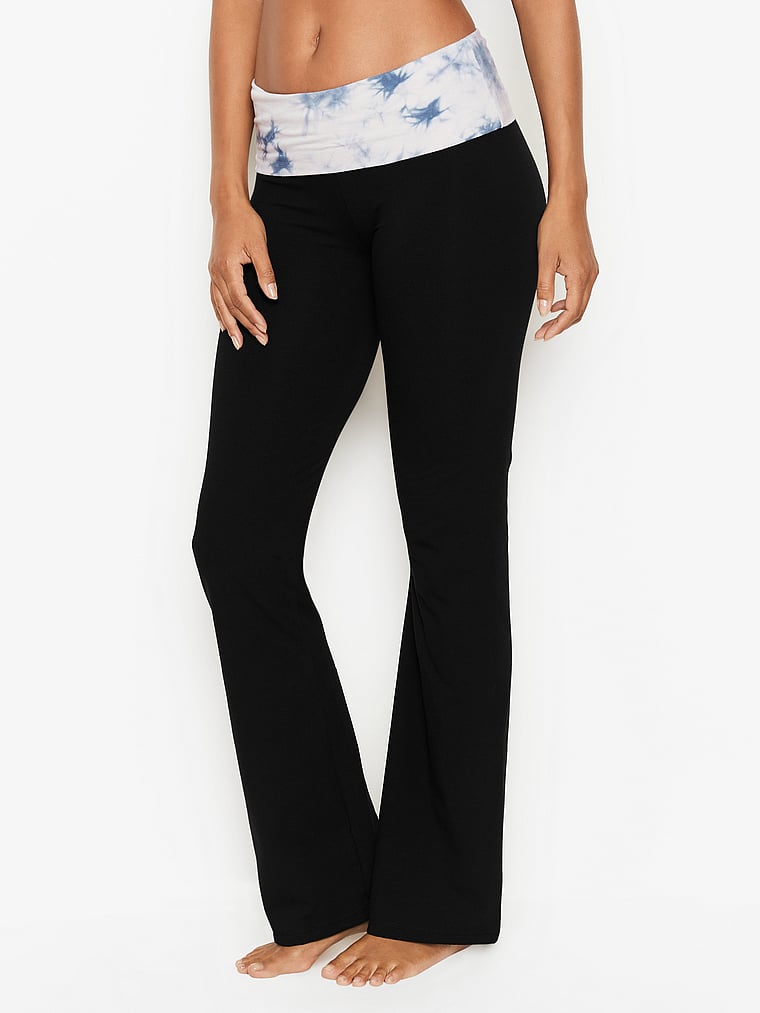 Buy Yoga Foldover Cotton Flare Legging, - Order undefined online ...