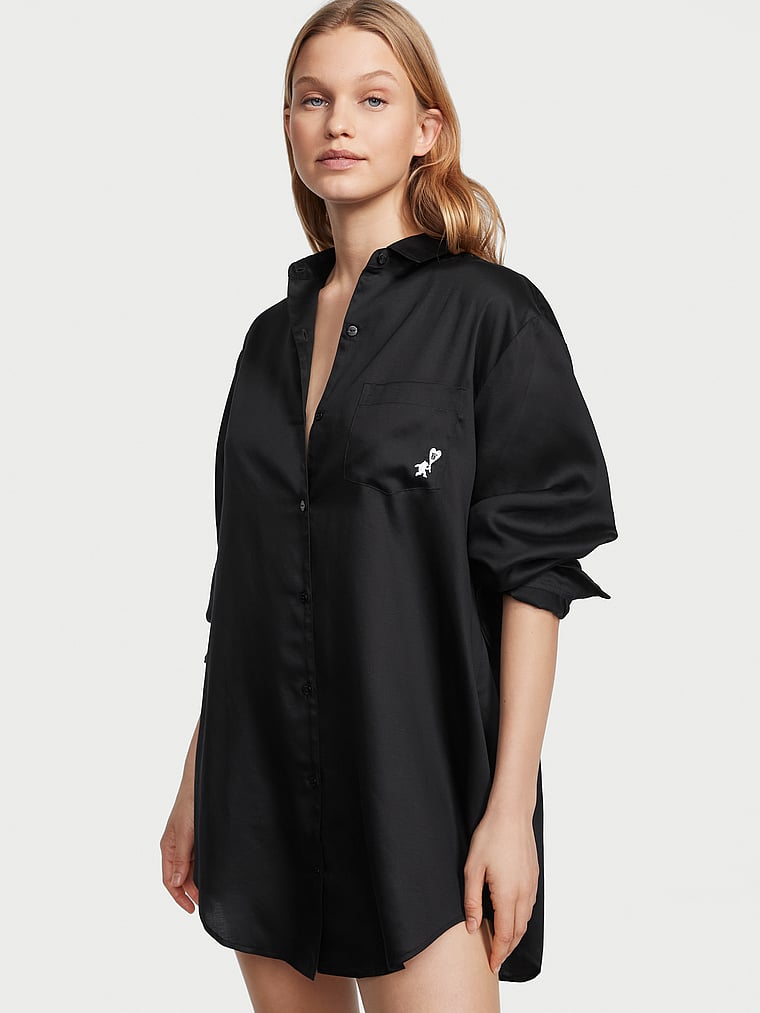 Buy Boyfriend Shirt Dress, - Order undefined online - Victoria's Secret US