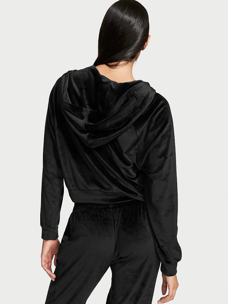Victorias Secret Velour Full-Zip Hoodie & Jogger Pants Set NWT XL - munimoro.gob.pe