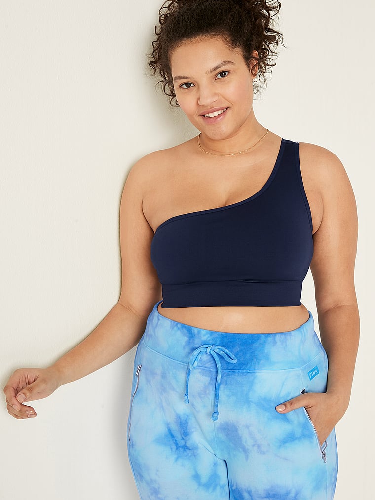 Buy Seamless One-Shoulder Sports Bra, - Order undefined online - PINK US