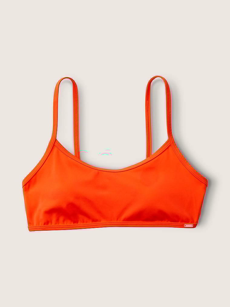 Buy Convertible Scoop Bikini Top, - Order undefined online - PINK