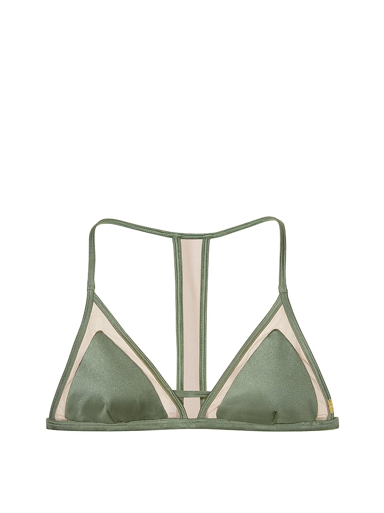 Buy Mesh Triangle T-Back, - Order undefined online - PINK