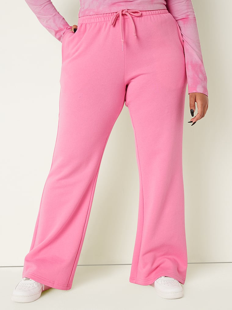 Buy High-Waist Flare Sweatpants, - Order undefined online - PINK US