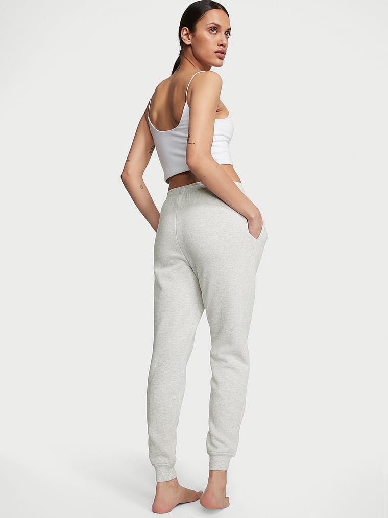 Buy Cotton Fleece High-Rise Jogger Pants, - Order undefined online ...