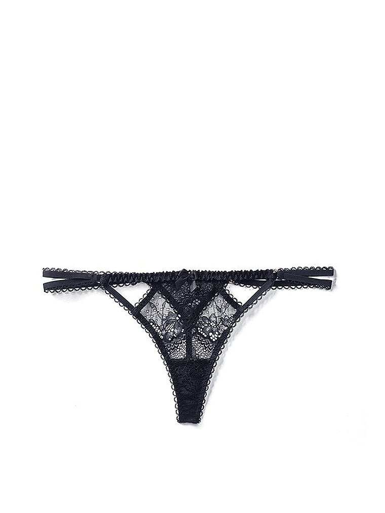 Buy Kimmy Thong Panty, Jet Black - Order Panties online - Victoria's Secret US