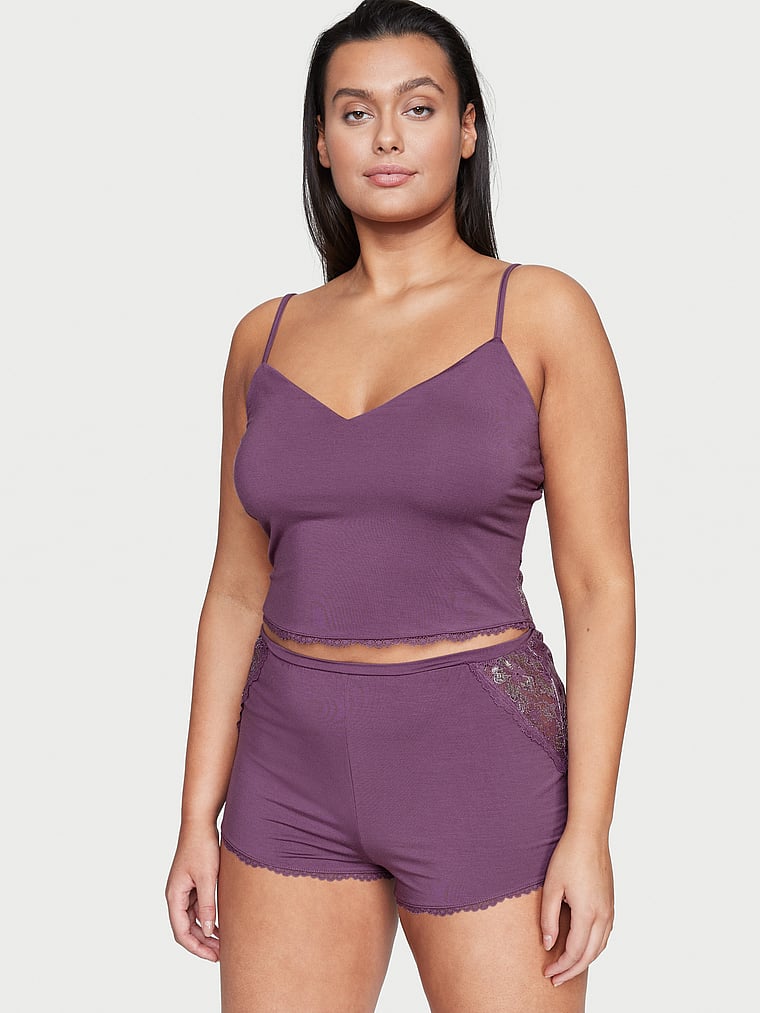 Buy Modal Lace Back Cami Set, undefined - Order undefined online ...