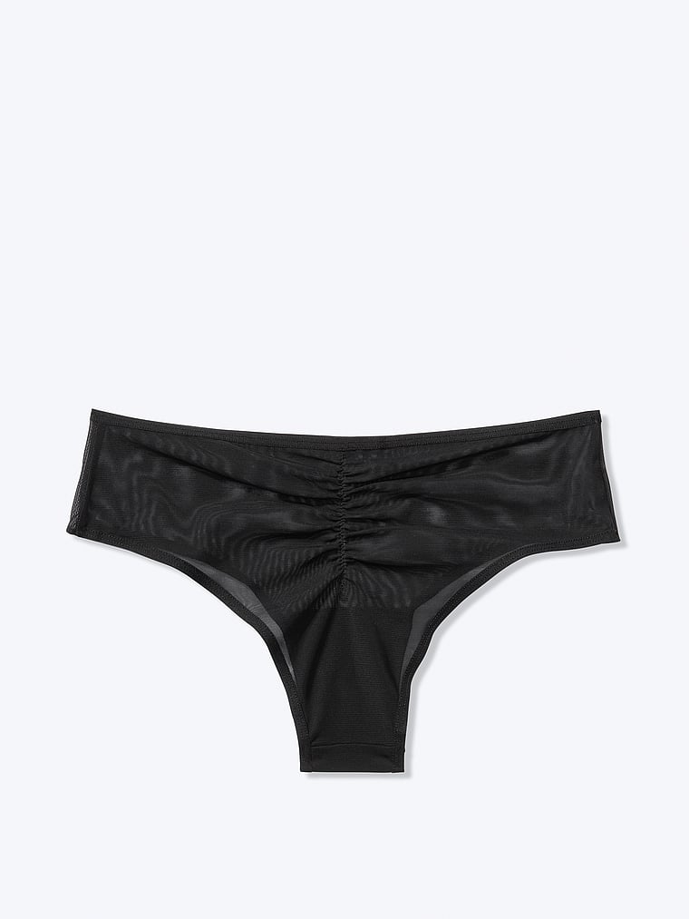 Buy Ruched Mesh Cheekster, - Order undefined online - PINK