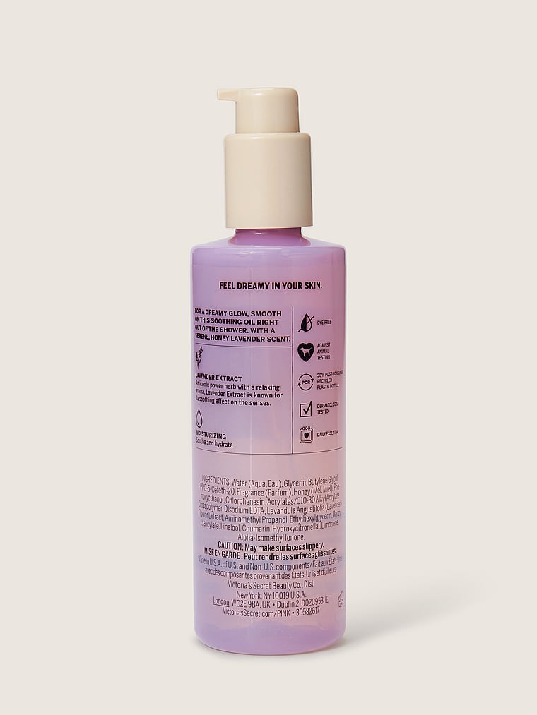 Buy Honey Lavender Soothing Body Oil with Pure Honey and Lavender ...