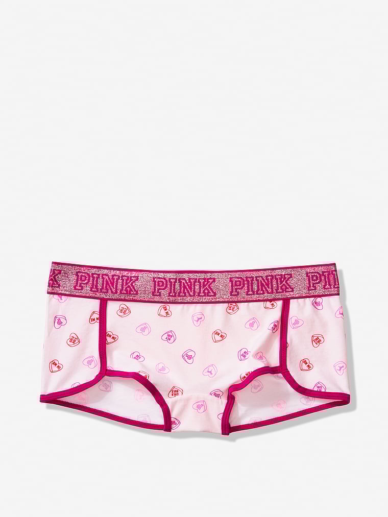 VictoriasSecret Logo Boyshort - 11162624-4SNQ
