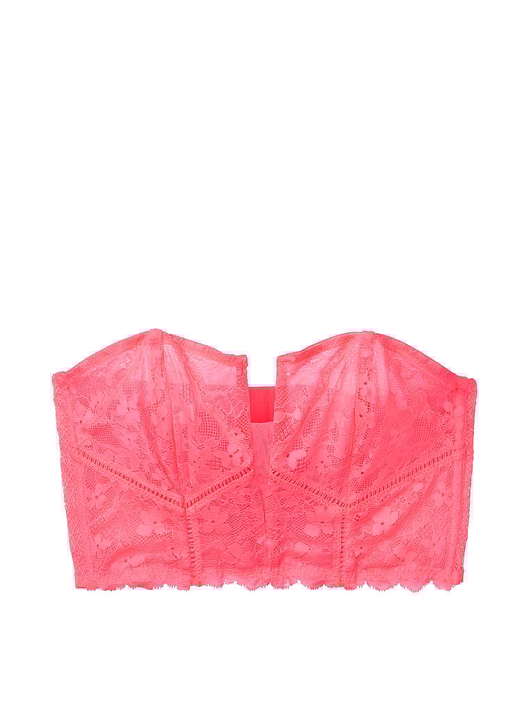 Buy Lace Plunge Bustier, - Order undefined online - Victoria's Secret US