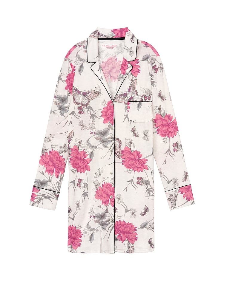 Buy Cozy Button-down Sleepshirt, - Order undefined online - Victoria's ...