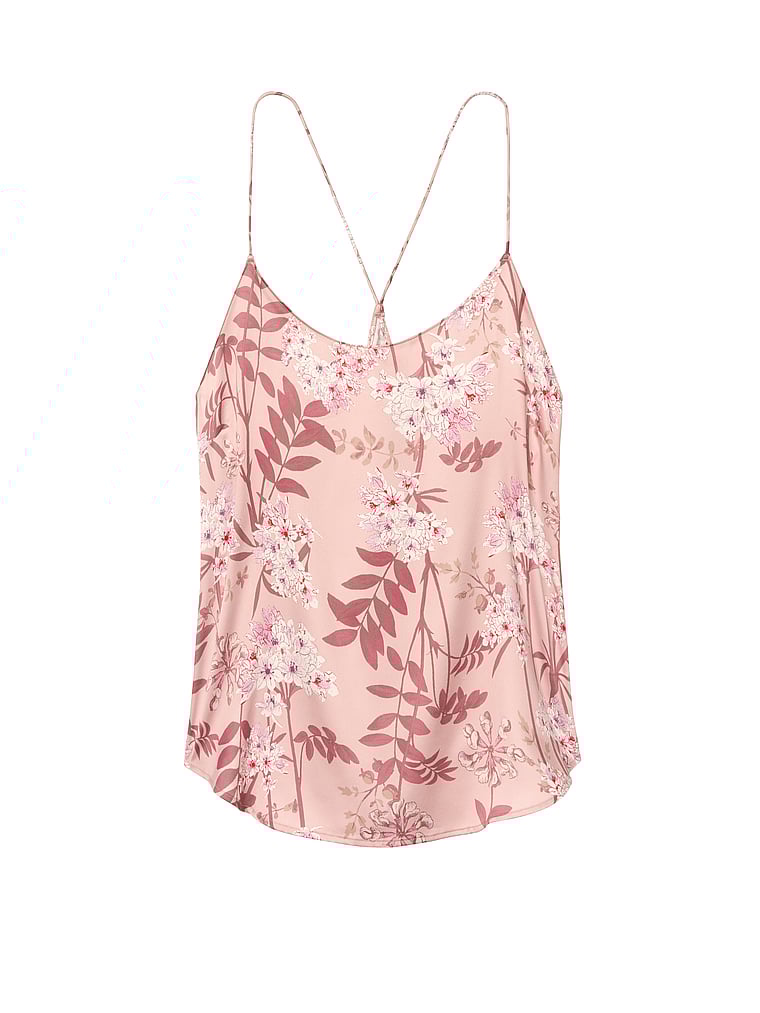 VictoriasSecret Satin Racerback Cami Top - 11172081-4XJC