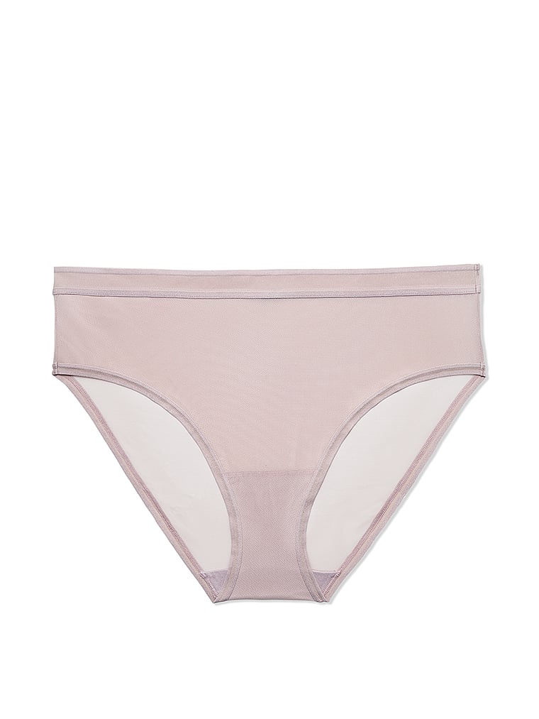 Buy Sheer Mesh High Leg Brief Panty, Bark - Order Panties online ...