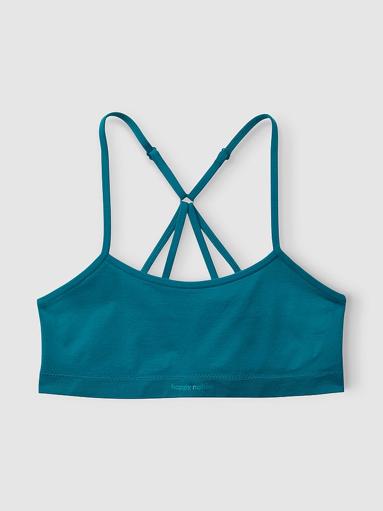 Buy Seamless Scoop Neck Racerback Sports Bra, - Order undefined online ...
