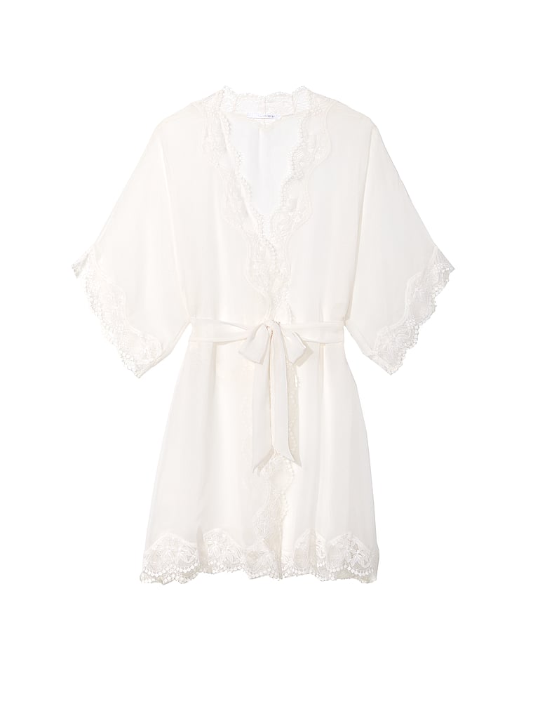 Buy Flutter Sleeve Mesh & Lace Robe, - Order undefined online ...
