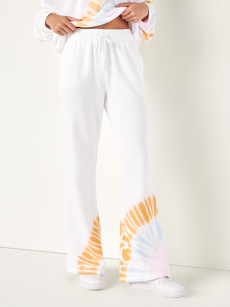 Buy High-Waist Flare Sweatpants, - Order undefined online - PINK US