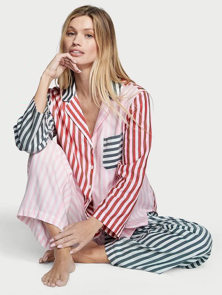 Buy Flannel Long Pajama Set, - Order undefined online - Victoria's Secret