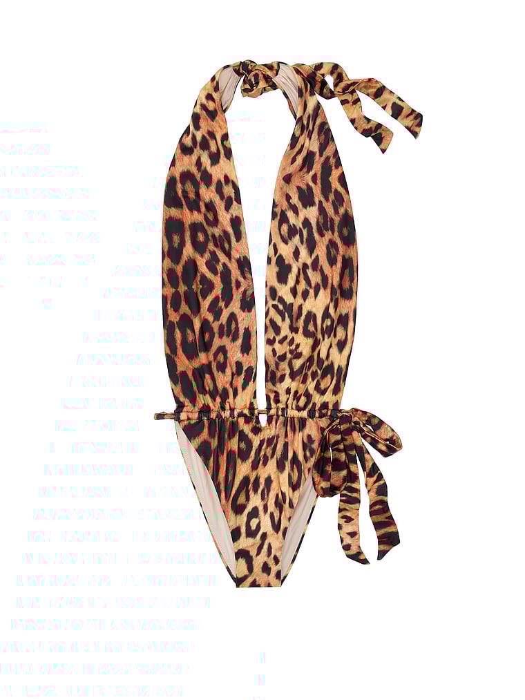 Buy Open Back High-leg One-piece, - Order undefined online - Victoria's ...