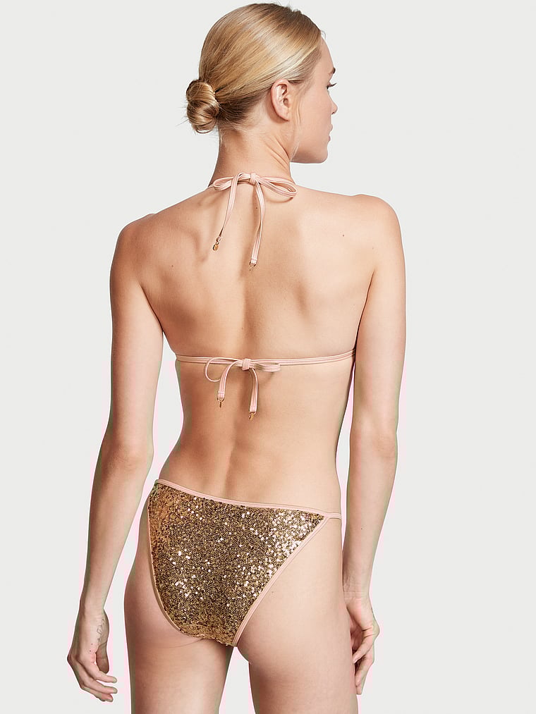 Buy Sequin Triangle Bikini Top, - Order undefined online - Victoria's Secret US