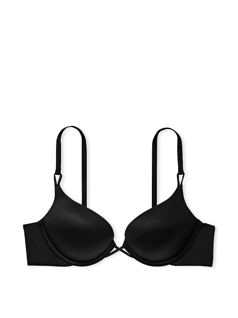 Buy Bombshell Add-2-Cups Chain Shine Strap Lace Push-Up Bra - Order ...