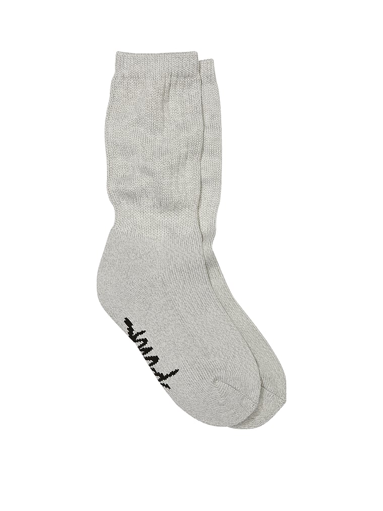Buy Ribbed Slouch Socks, - Order undefined online - PINK