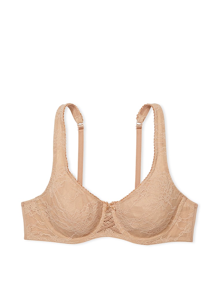 Buy Invisible Lift Lace Balconette Bra, undefined - Order undefined ...