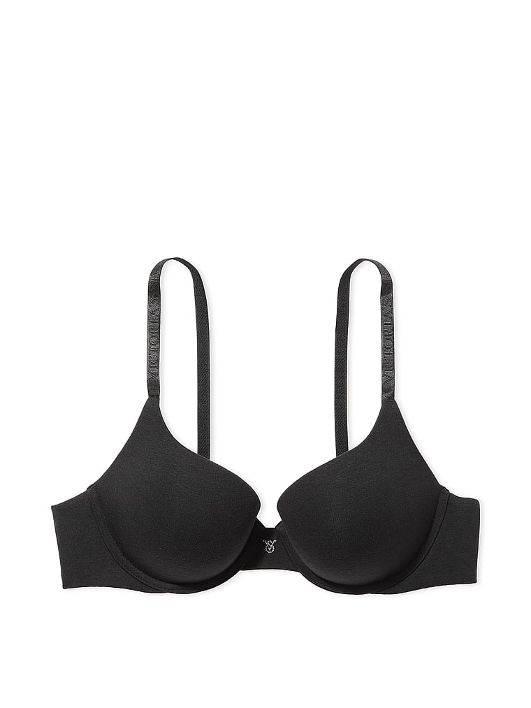Buy Push-Up Cotton Perfect Shape Bra, Black - Order Bras online ...