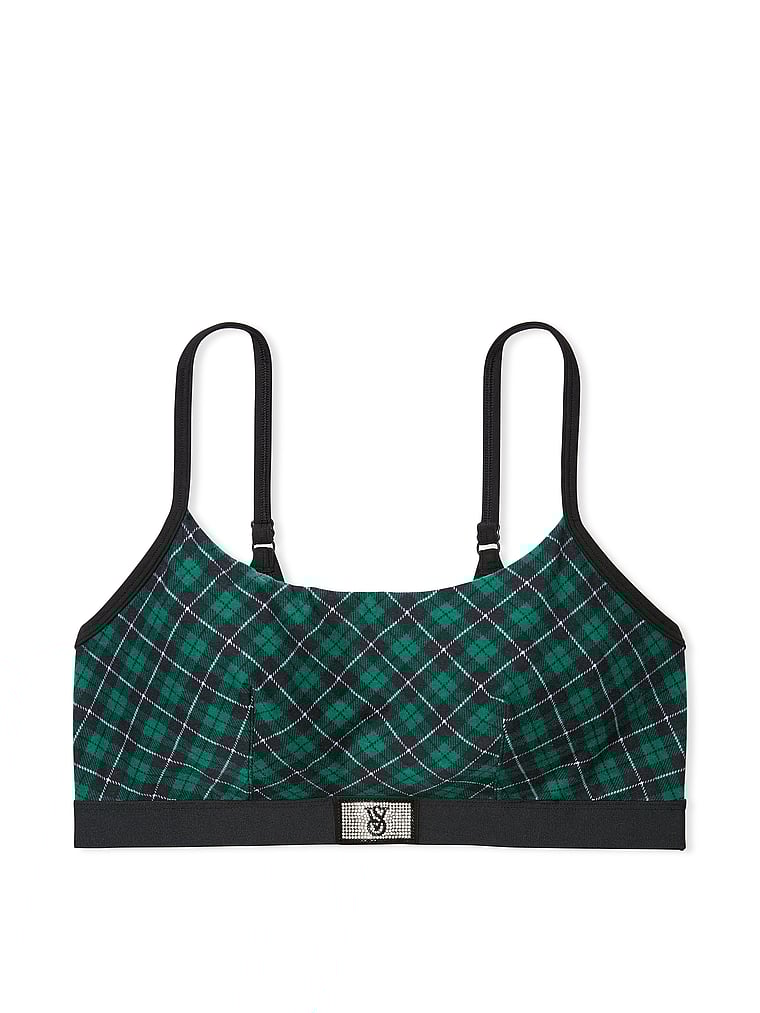 Buy Shine Patch Cotton Scoop Bralette, - Order undefined online ...