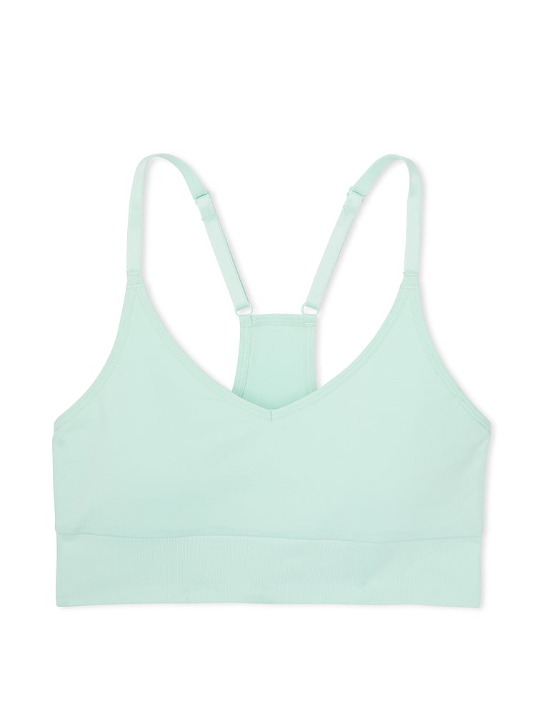 Buy Seamless Racerback Sports Bra, Opal Blue - Order Sport Bras online ...