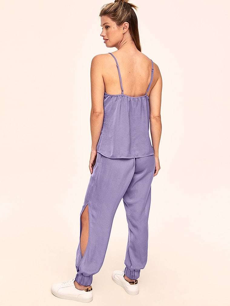 Buy Bethany Tank & Joggers Set, Chalk Violet - Order Pajamas Sets ...