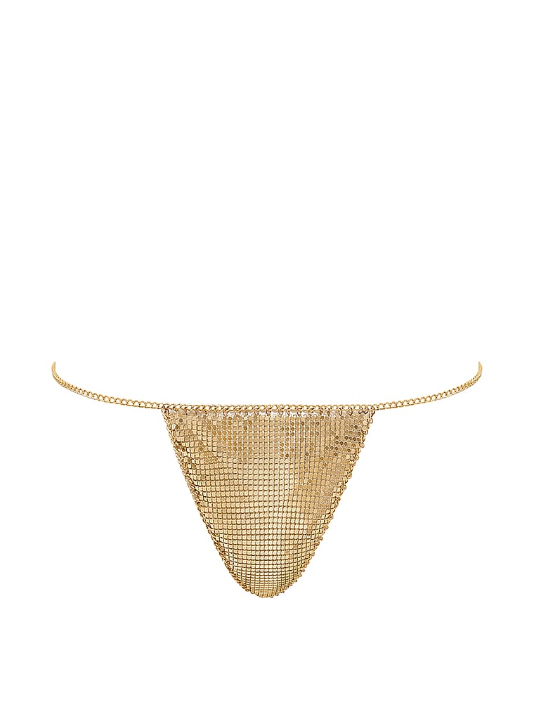 Buy Cyla Chainmail Thong Panty, - Order undefined online - Victoria's ...