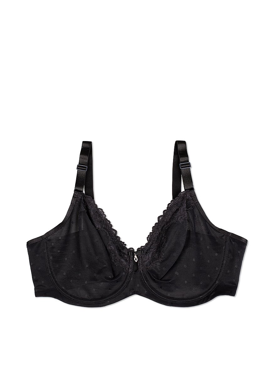 Buy Sheer Mesh Unlined Bra, Berry Bliss - Order Bras online - Victoria ...